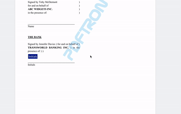 Create A Signature Field In A PDF Using JavaScript Apryse
